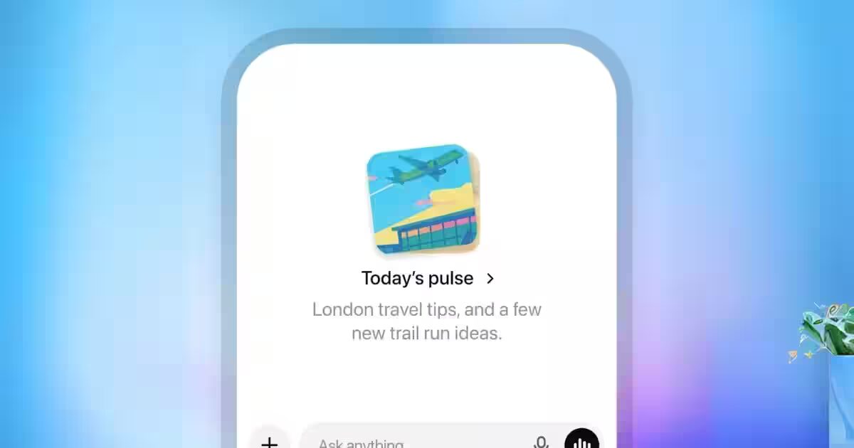 Openai запустил нейросеть Chatgpt Pulse «ИИ секретарь на каждый день